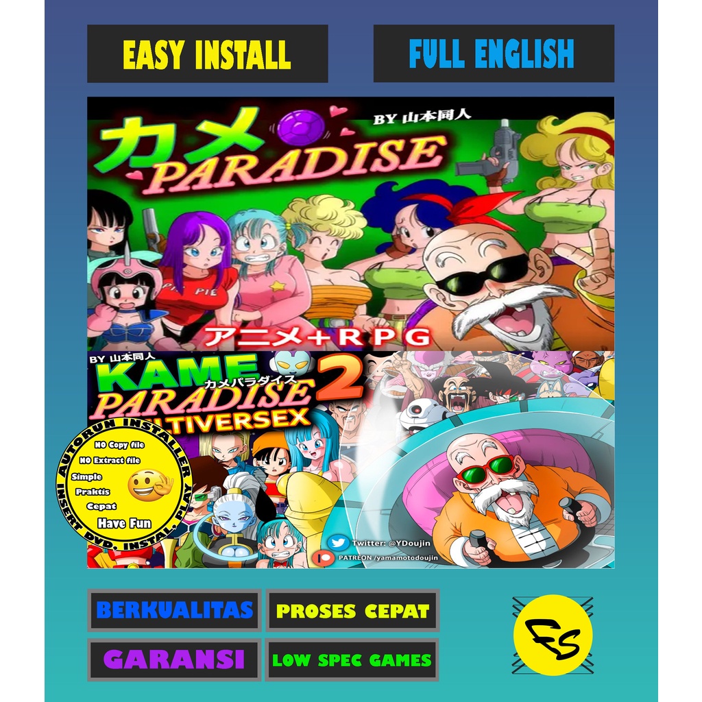 Jual Game PC KAME PARADISE 1-2 Game RPG R18 | Shopee Indonesia