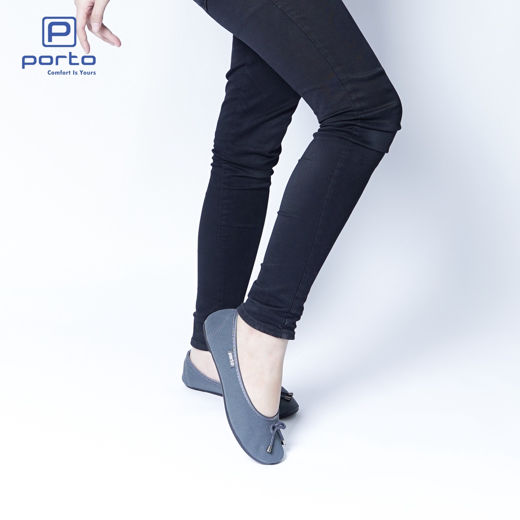 Jual sogo PORTO LADY Sepatu BA202L Flat Wanita Baru Cantik Empuk ...