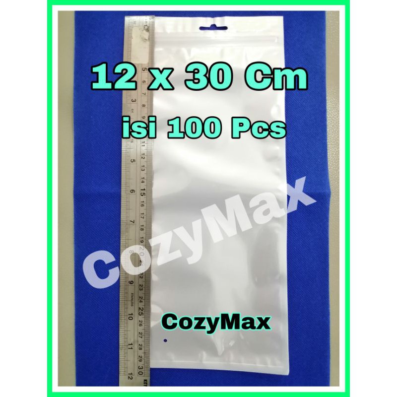 Jual Plastik Klip Ziplock 12x30 Cm Isi 100 Pcs Shopee Indonesia