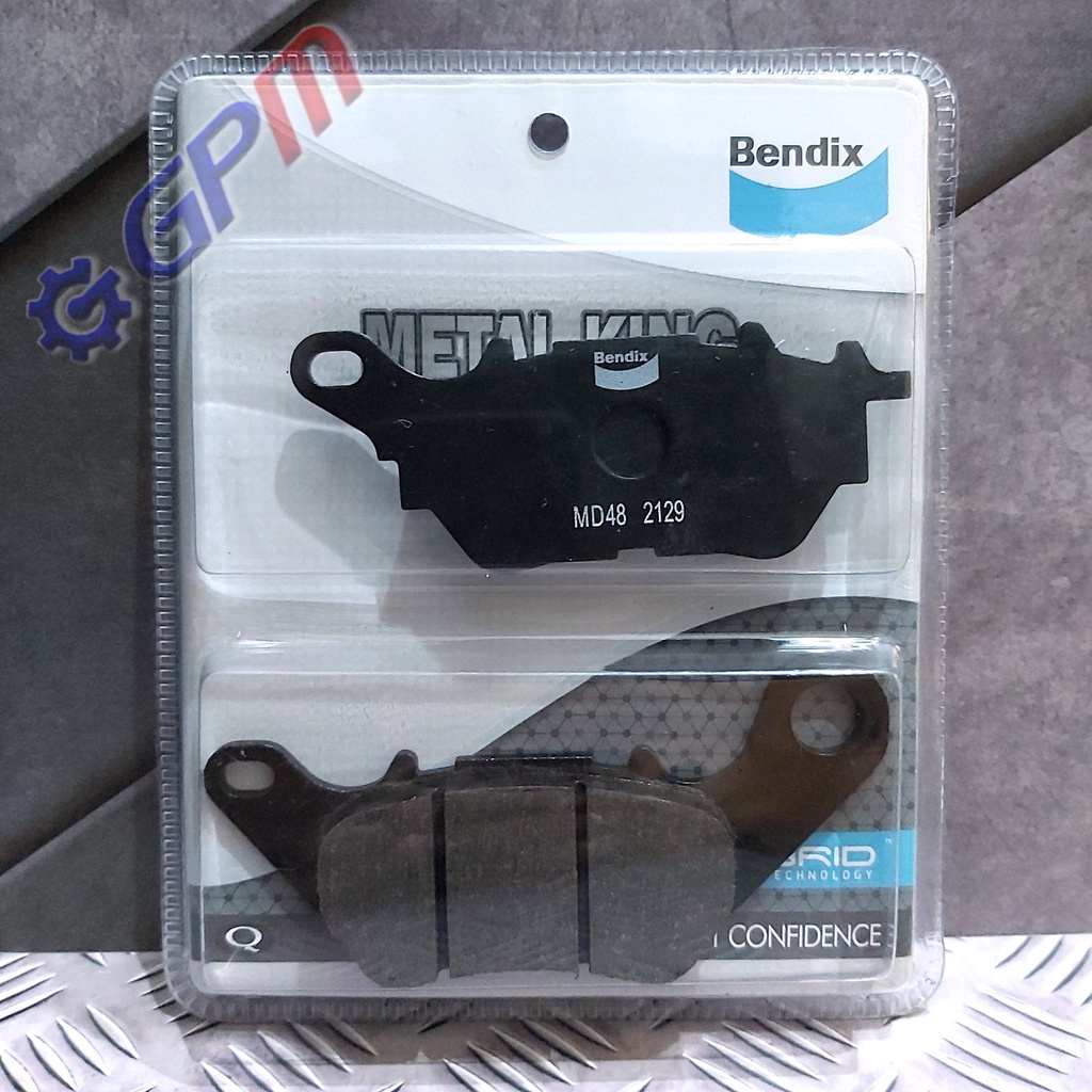 Jual Kampas Rem Bendix MD48 Metal King Yamaha YZF R25, MT25 Kampas rem belakang | Shopee Indonesia