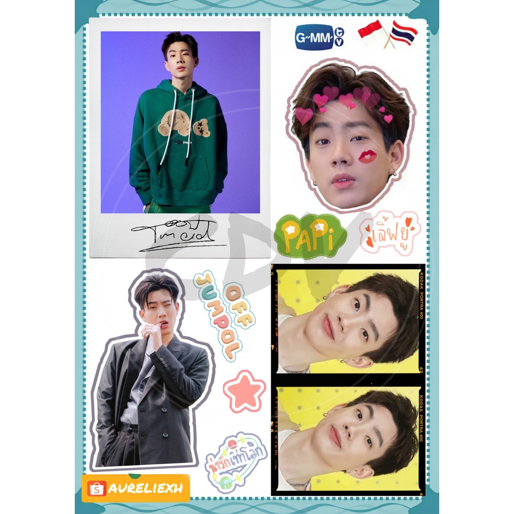 Jual STIKER GMMTV OFF JUMPOL EDISI TTD | Shopee Indonesia