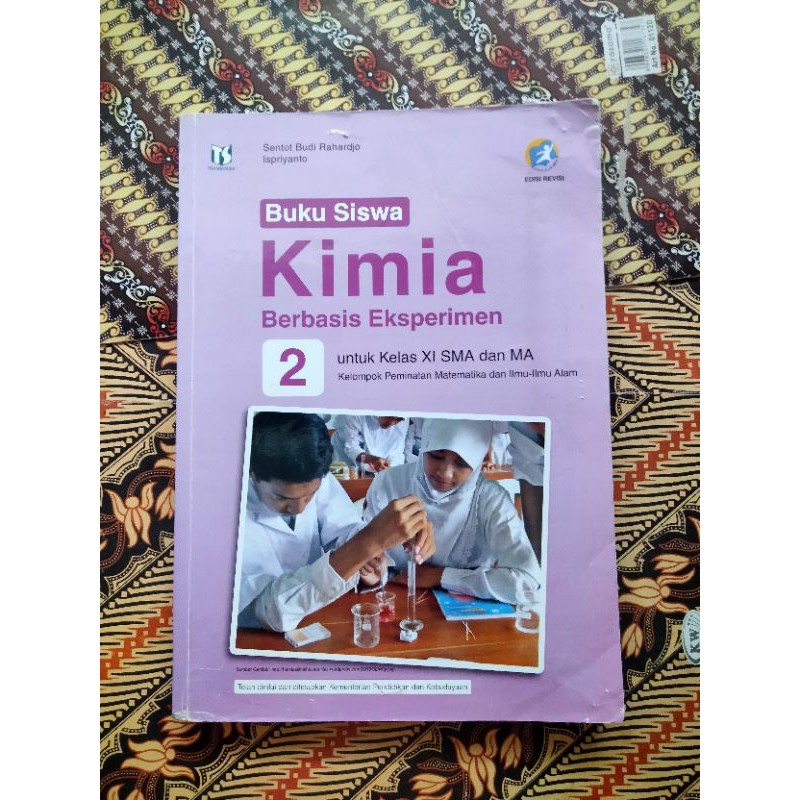 Jual BUKU SISWA KIMIA BERBASIS EKSPERIMEN UNTUK SMA KELAS -XI-11-2 TIGA SERANGKAI | Shopee Indonesia