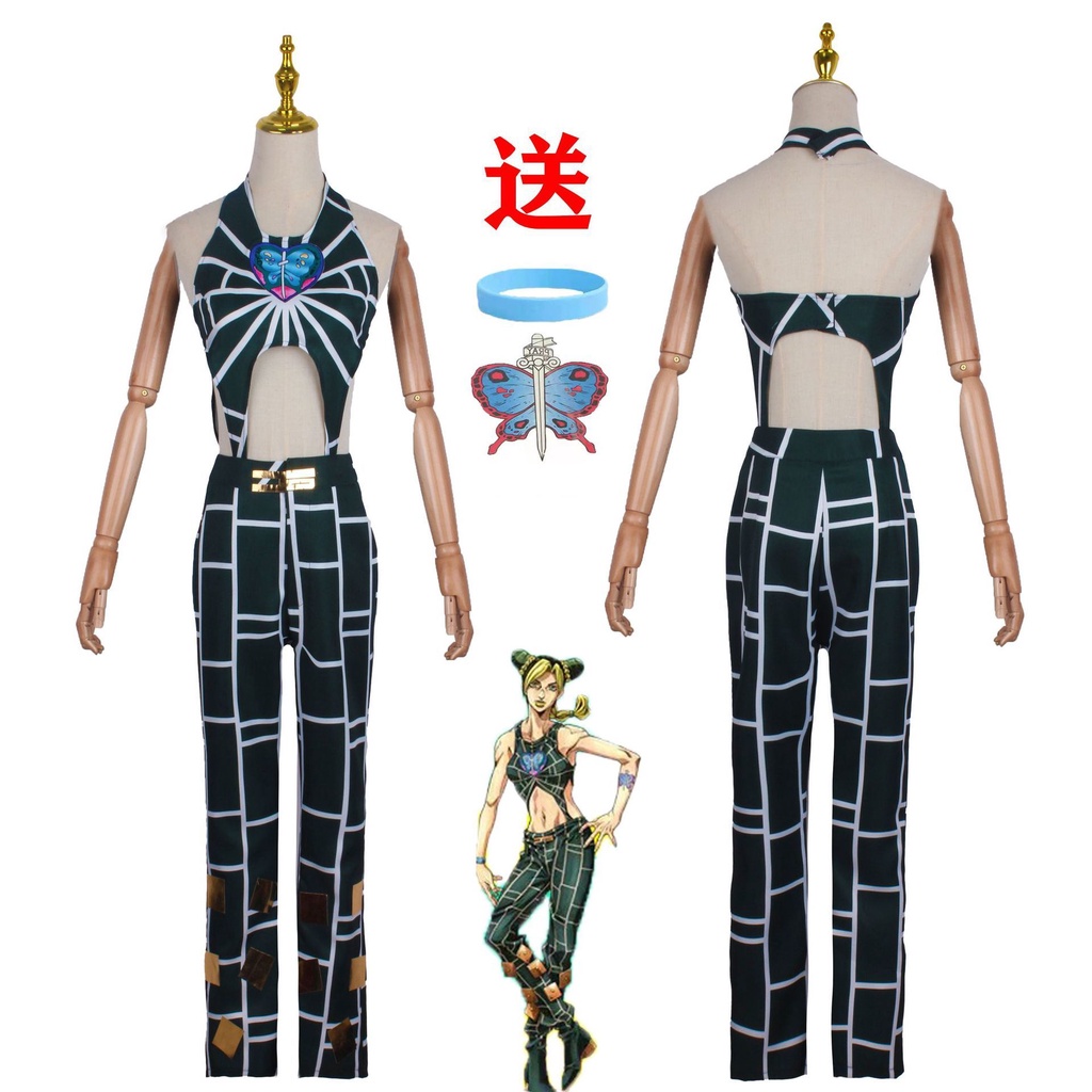 Jual 【MPID】JoJo Bizarre Adventure Cosplay Trish Una Costume Narancia ...