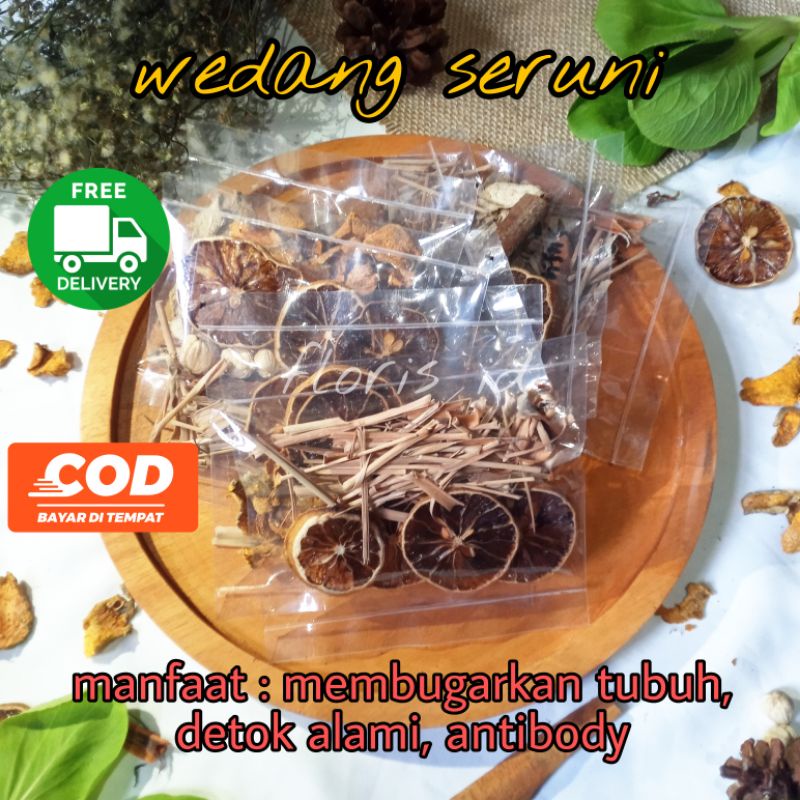 Jual Wedang Seruni - Sereh Jeruk Nipis Teh Hitam - Detok Lemak - Obat ...