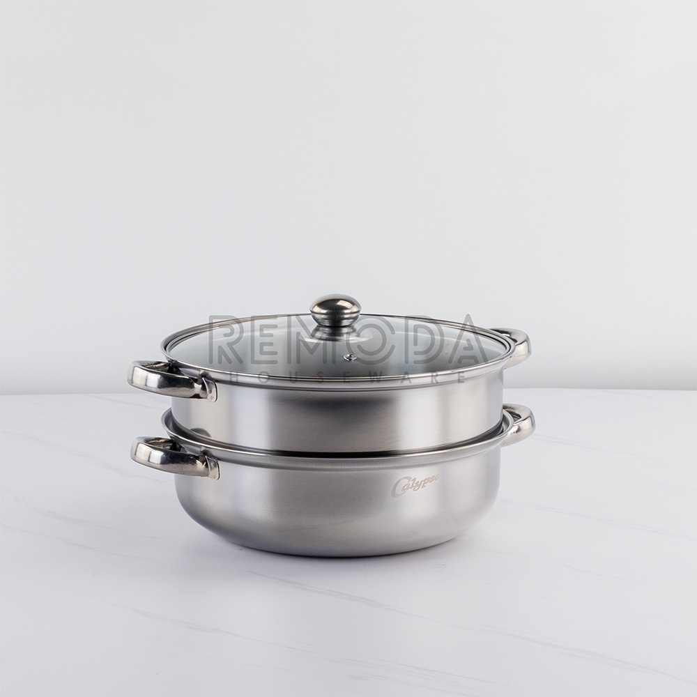 Jual Calypso Panci Kukus Steamer Pot 28cm Stainless Steel | Shopee ...