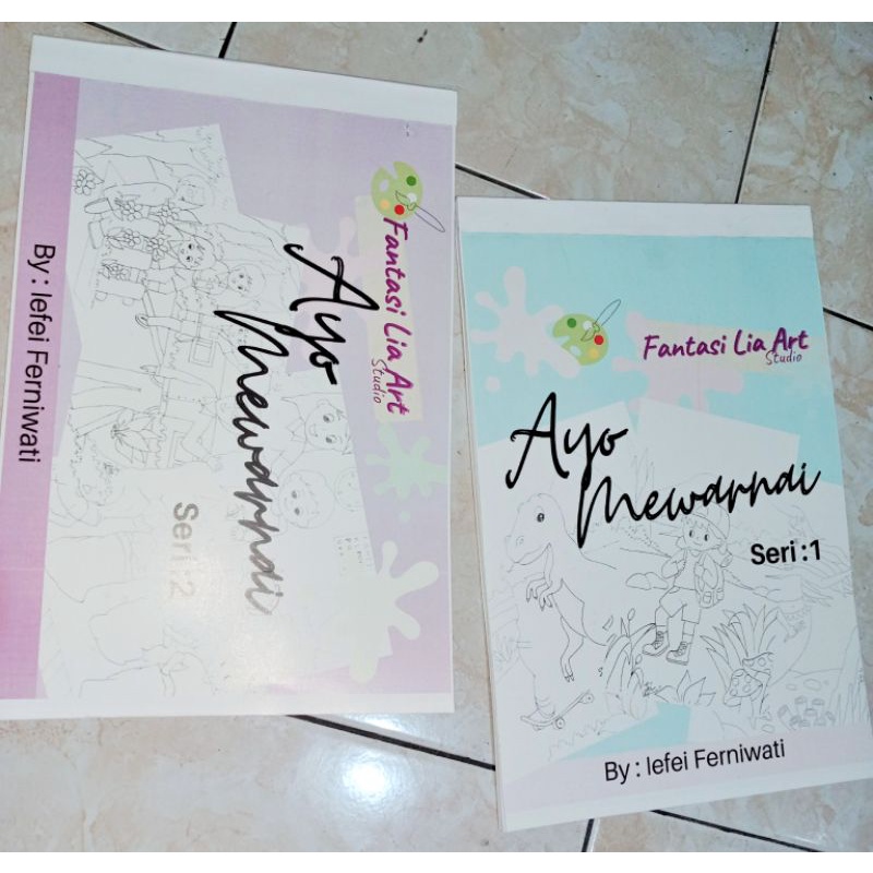 Jual buku Ayo Mewarnai Fla seri 1 dan 2 | Shopee Indonesia