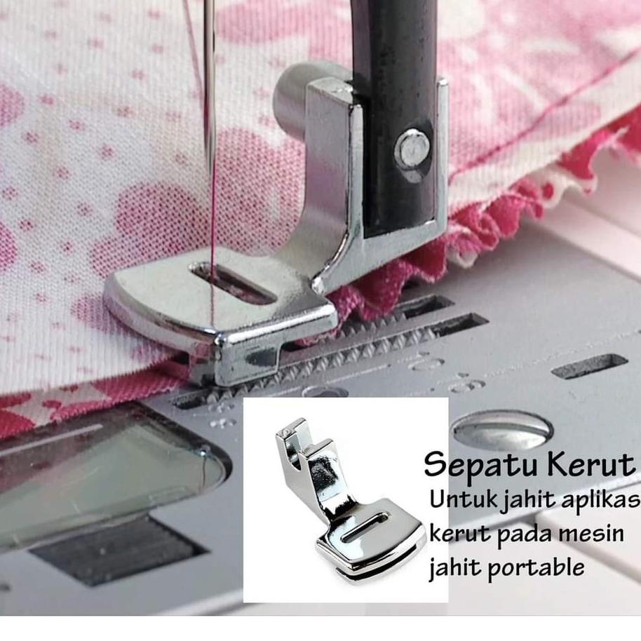 Jual Produk trend Sepatu jahit kerut sederhana atau gathering foot UB4 ...