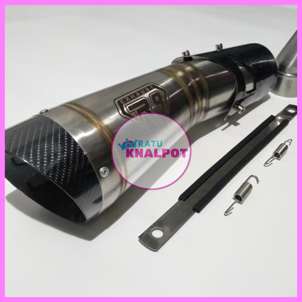 Jual KNALPOT RACING R9 H2 TAMENG SLIP ON CBR LOKAL CBR FACELIFT NINJA ...