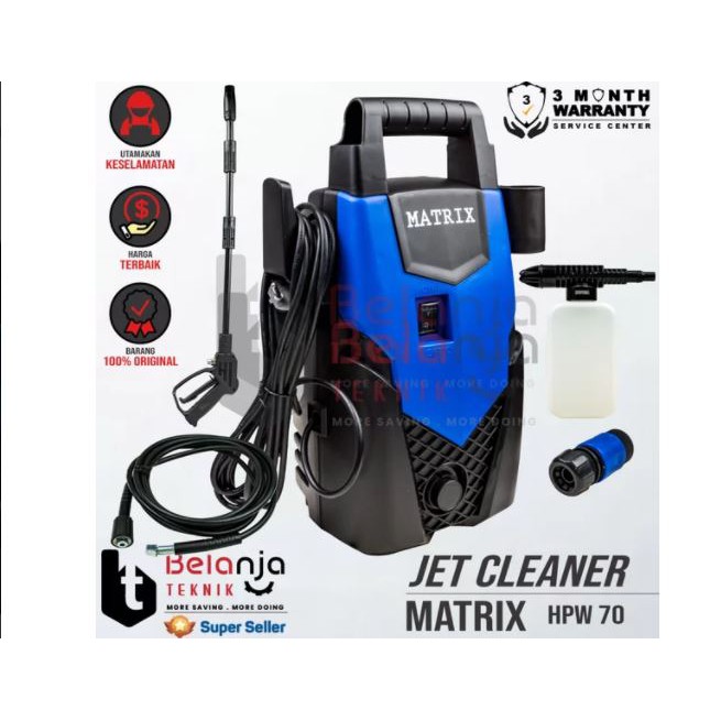 Jual Mesin Cuci Portable High Preasure - Jet Cleaner Matrix HPW 70 ...