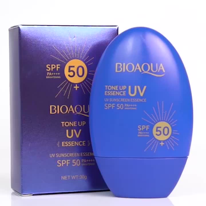 Jual AS BIOAQUA UV Sunscreen Essence SPF 50 PA++++ 60g sunscreen wajah / Bio Aqua Tone Up ...