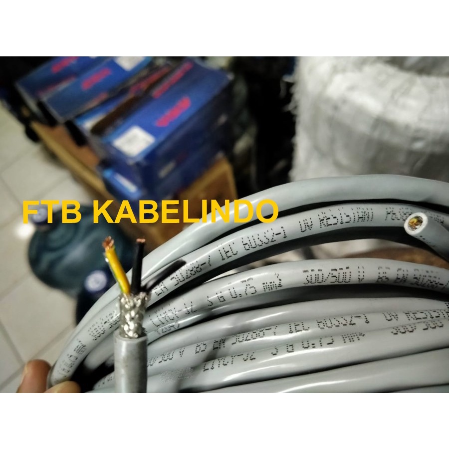 Jual DELTA LIYCY-JZ 3x0.75 Sqmm 300/500V Meteran ( Kabel Screen LIYCY ...