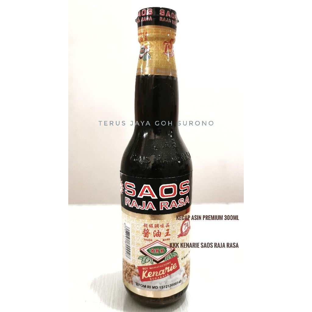 Jual 300ml Kecap Raja Rasa distribusi Jakarta KKK Saos Kenarie | Shopee ...