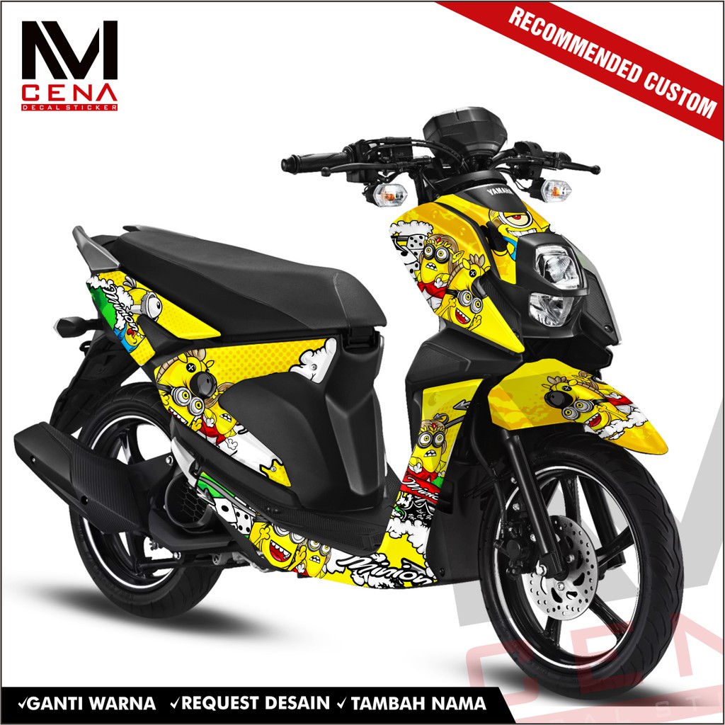 Jual Sticker Decal Yamaha X Ride 125 Full body Sticker Xride, Decal ...