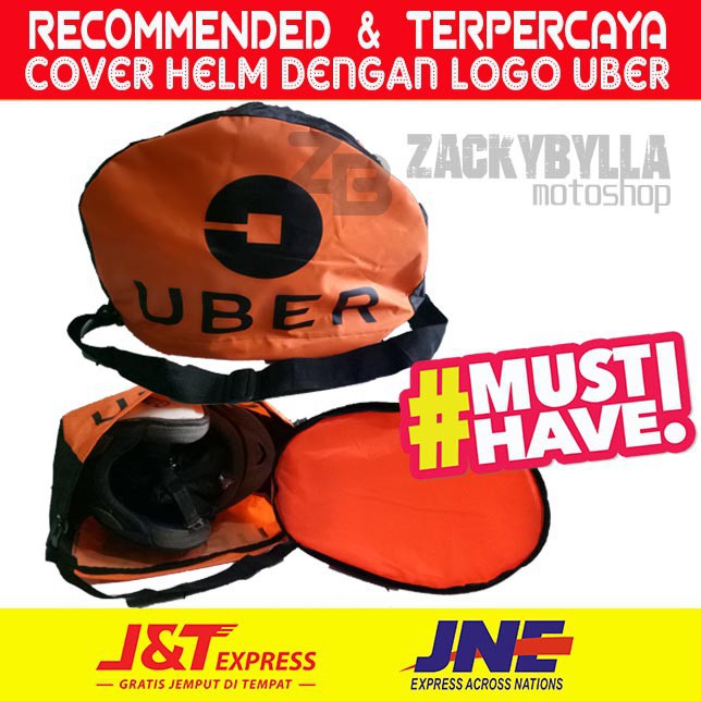 Jual Cover Helmet UBER Tas Pelindung Helm Anti Hujan dan Debu untuk ...