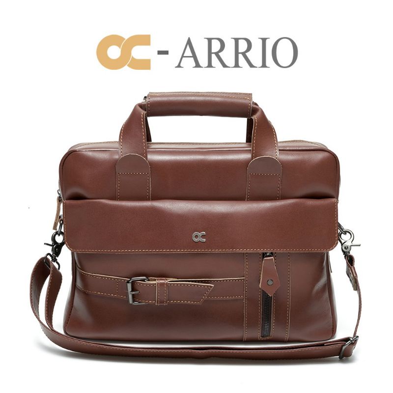 Jual TAS KANTOR PRIA BAHAN KULIT SAPI PREMIUM ORIGINAL BRAND LOKAL OC ...