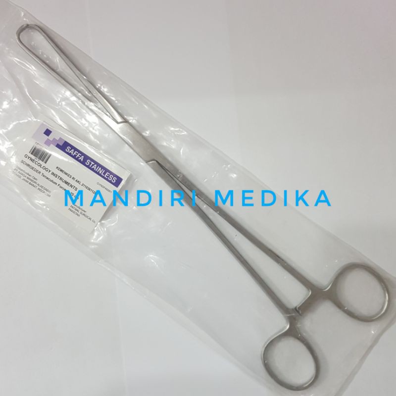 Jual Kogeltang Schroeder Tenaculum Forcep 25cm Marwa | Shopee Indonesia