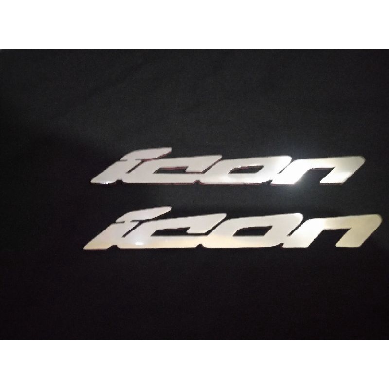 Jual EMBLEM STAINLESS HONDA ICON BEAT DPAT DUA | Shopee Indonesia