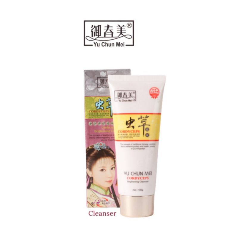 Jual YU CHUN MEI Cordyceps Brightening Cleanser 100ml | Shopee Indonesia