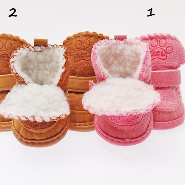 Jual Sepatu Anjing kucing hewan Pet Dog Cat Shoes Alas Kaki Kaos Kaki ...