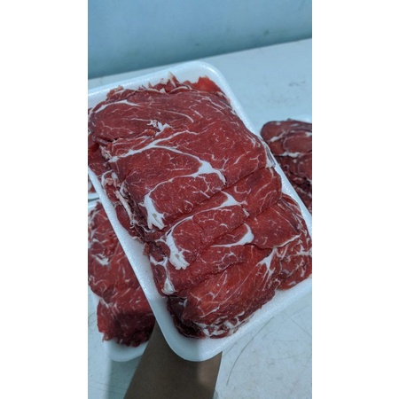 Jual Daging Slice Teriyaki / Beef Slice Sukiyaki Empuk AUS | Shopee ...