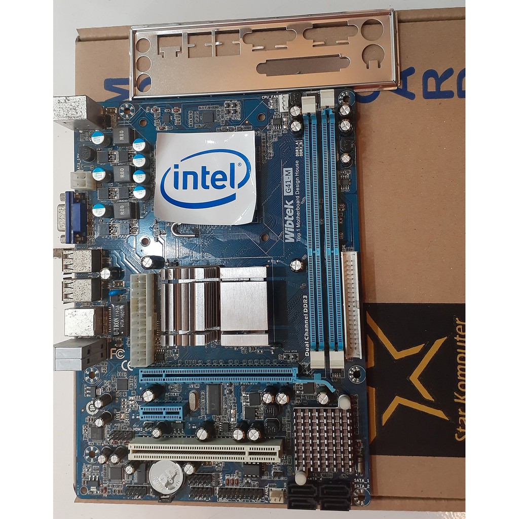 Jual Motherboard G41 DDR3 Wibtek LGA 775 Mobo Mainboard | Shopee Indonesia