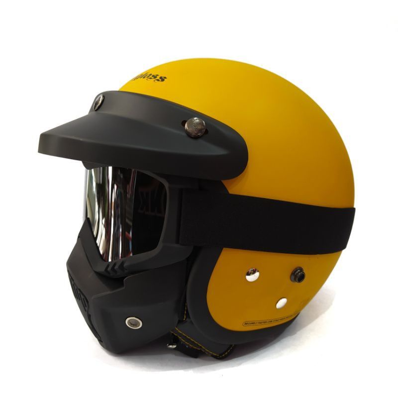 Jual HELM CARGLOSS GOOGLE MASK | Shopee Indonesia