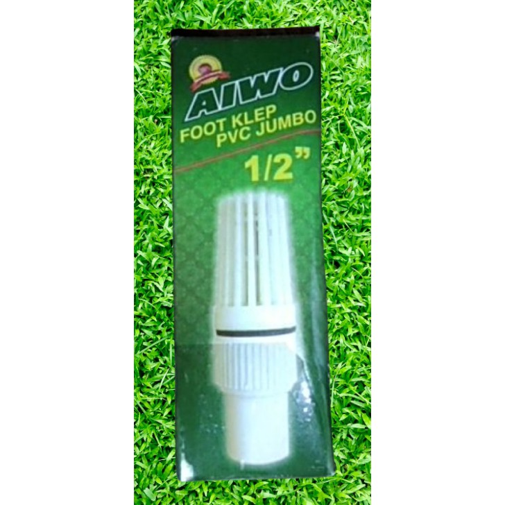 Jual FOOT KLEP AIWO 1/2" 3/4" INCH PVC JUMBO-KLEP SUMUR-TUSEN KLEP ...