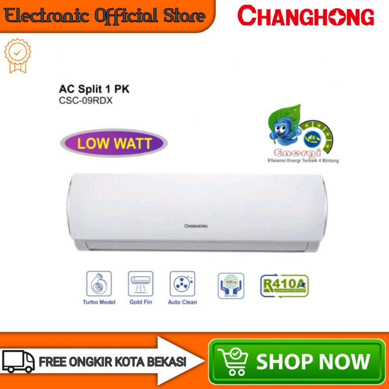 Jual AC Changhong 1 PK CSC 09RDX Split Low Watt - [INDOOR + OUTDOOR ...