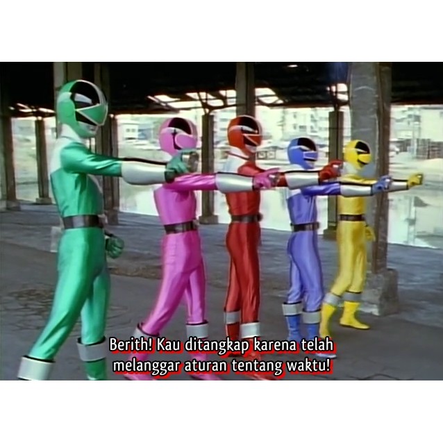 Jual DVD Super Sentai Mirai Sentai Timeranger Subtitle Indonesia ...