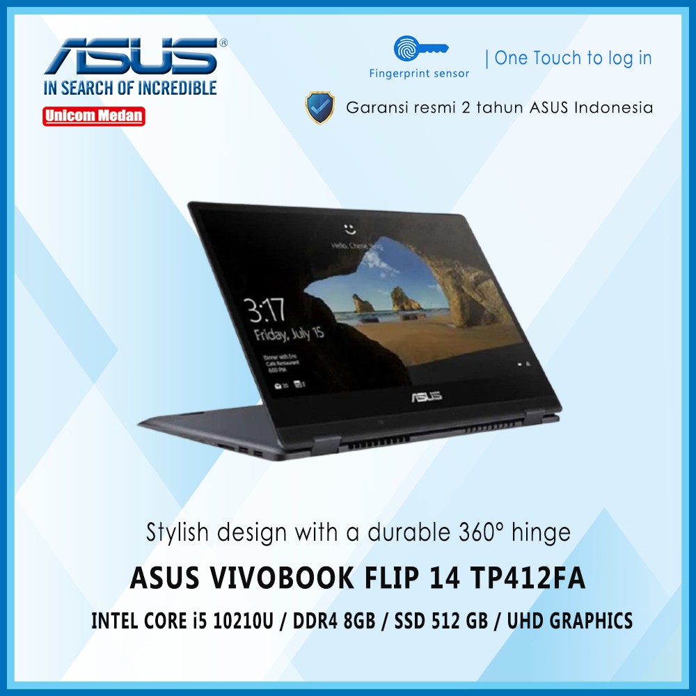 Jual ASUS TP412FA VIPS iNTEL CORE i5 10210U/ 8GB/ SSD 512GB | Shopee ...
