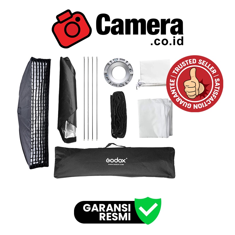 Jual GODOX StripLight Softboxt SB-FW 35 x 160 with Grid Bowen Mount Studio Lighting | Shopee ...