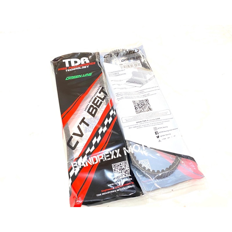 Jual Vbelt-Drive Belt Green Line TDR Racing B65 for Aerox 155-Lexi-All ...