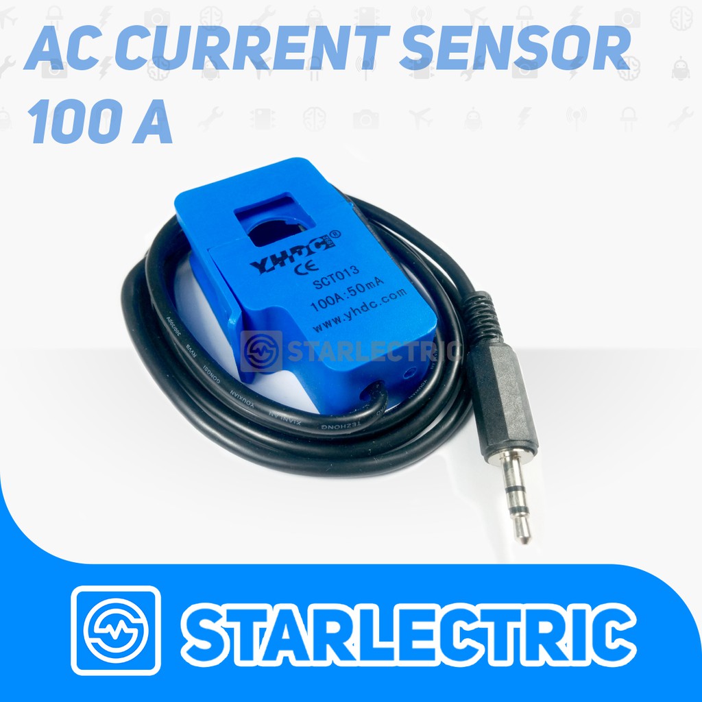 Jual Sensor Arus Current Sensor Ac 100a Shopee Indonesia
