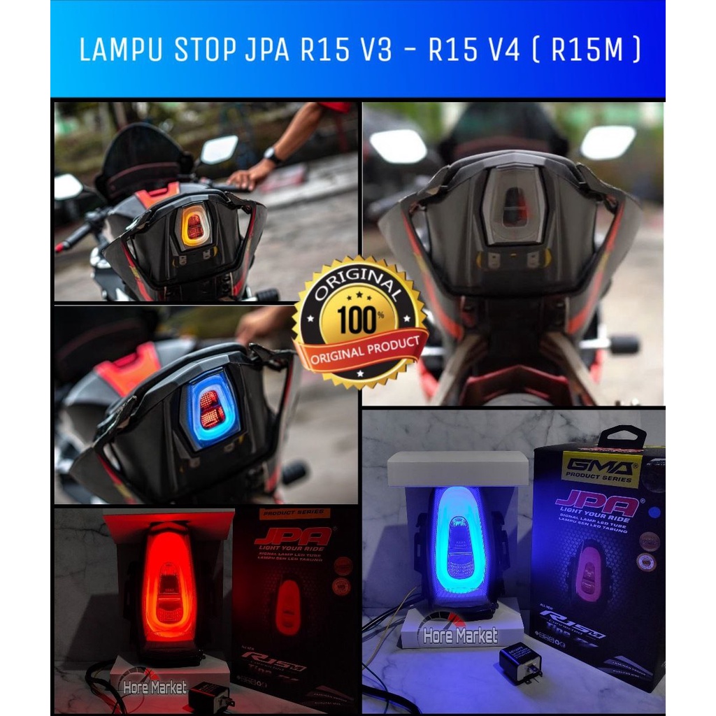 Jual LAMPU STOP JPA R15 V3 R15M V4 3 in 1 MODEL TYPE R1 ORIGINAL 100% ...