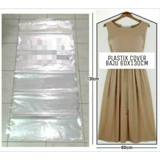 Jual PLASTIK PELINDUNG BAJU/DRESS UK 130X60CM | Shopee Indonesia