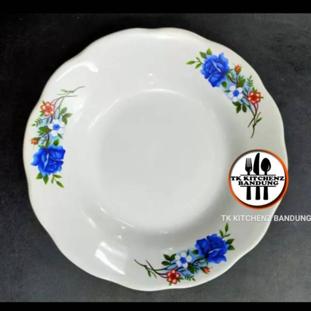 Jual Piring Makan Keramik Lucky 7 Motif Bunga - Piring Kembang | Shopee ...