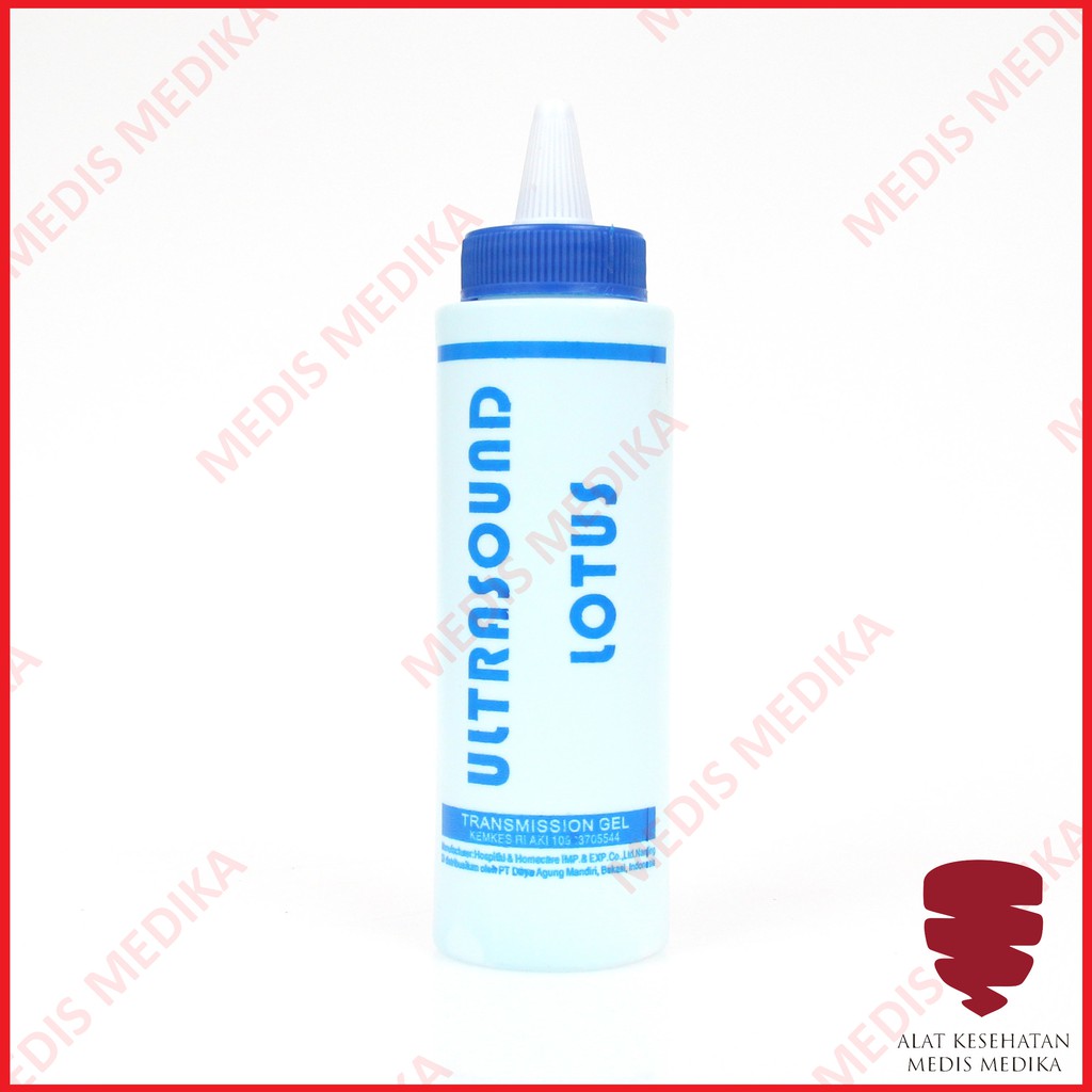 Jual USG Gel 250 ml Lotus Ultrasound Gel Jelly Aquasonic Doppler Dopler ...
