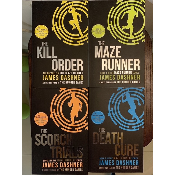 Jual The Maze Runner Series James Dashner - Novel Buku Bahasa Inggris ...