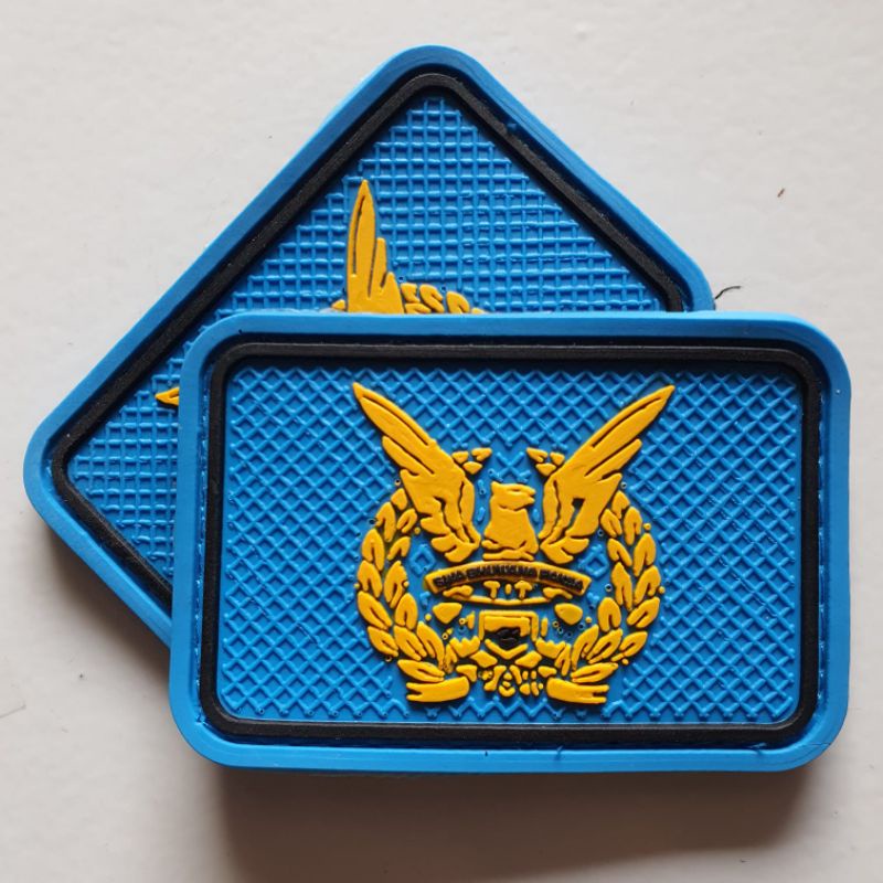 Jual patch rubber logo tni au ( angkatan udara ) - rubber patch logo AU ...