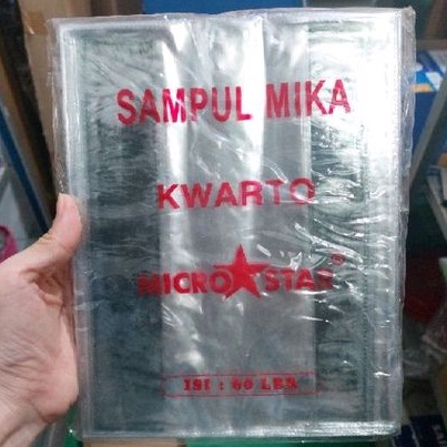 Jual Sampul Mika Boxy / Sampul Mika Kwarto / Sampul Plastik Buku Tulis / Sampul Mika Roll ...