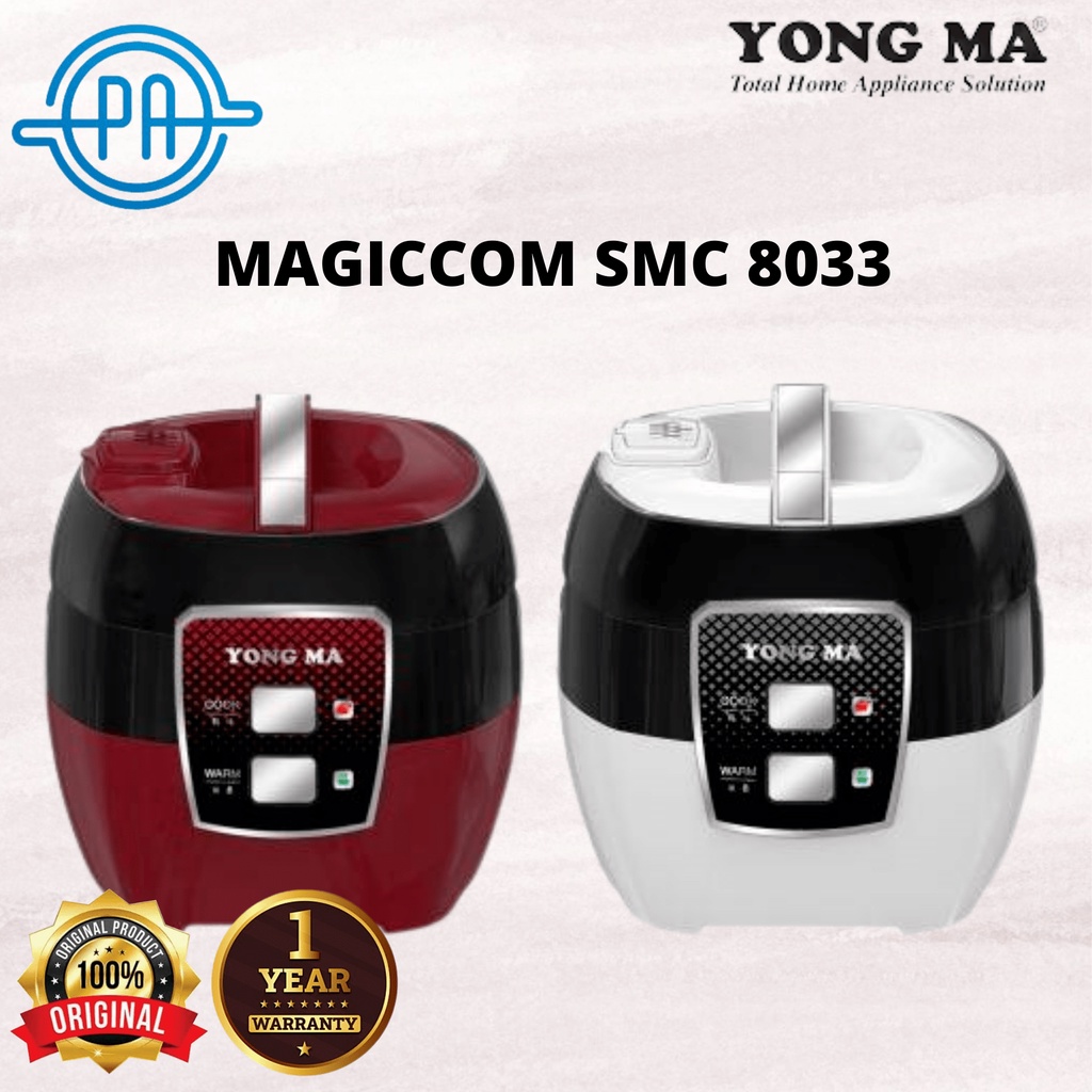 Jual MAGIC COM YONG MA SMC 8033 ECO CERAMIC / MAGICCOM SMC8033 GARANSI ...