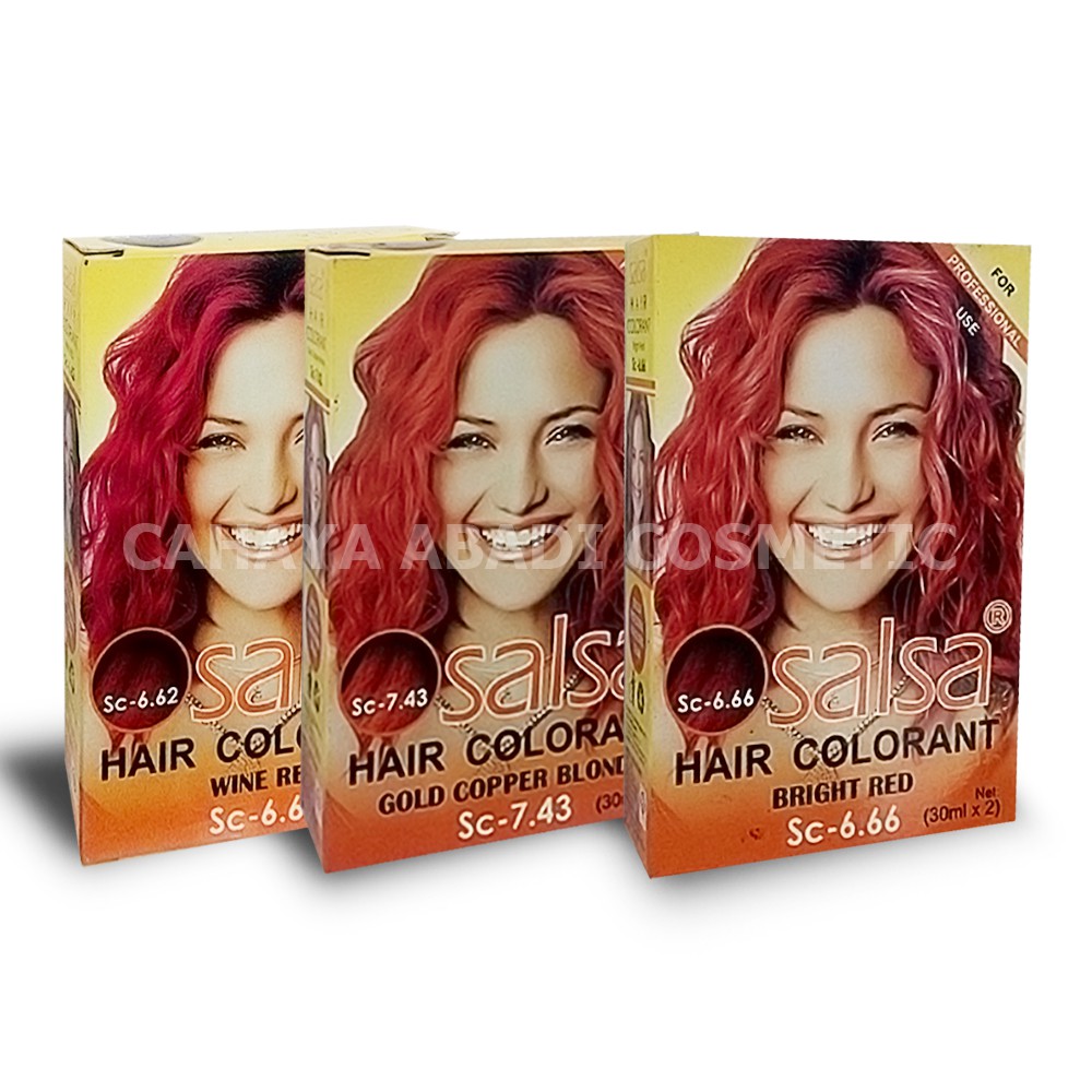 Jual Cat Rambut SALSA Hair Colorant 30 ml. | Shopee Indonesia