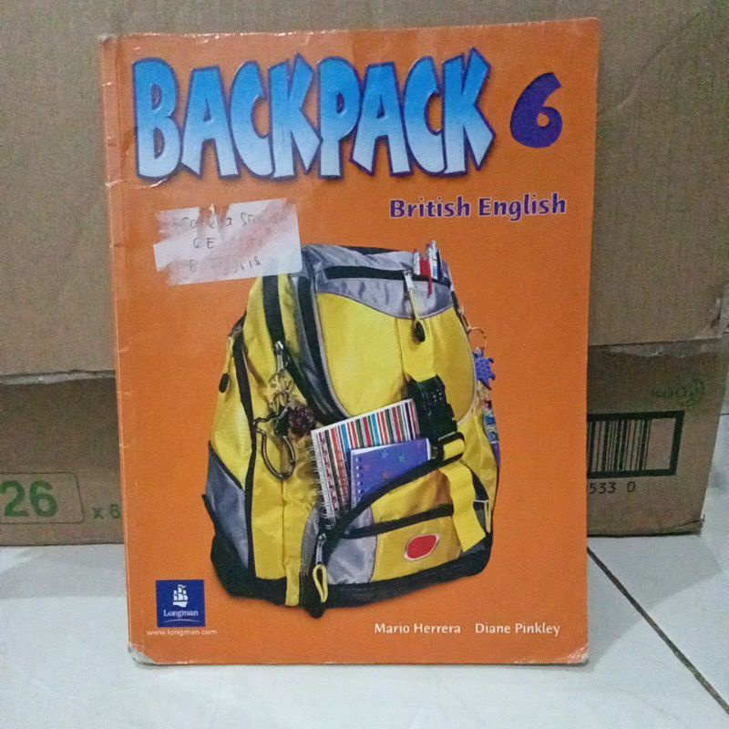 Jual Buku Bahasa Inggris BACKPACK 6 (British English) | Shopee Indonesia