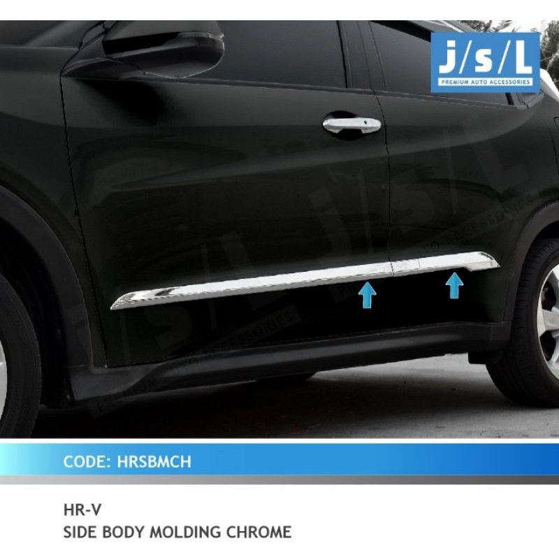 Jual Side Body Moulding/List Pintu Mobil Hrv Chrome | Shopee Indonesia