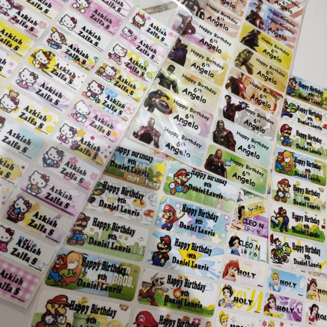 Jual STIKER WATERPROOF KARAKTER LUCU | Shopee Indonesia