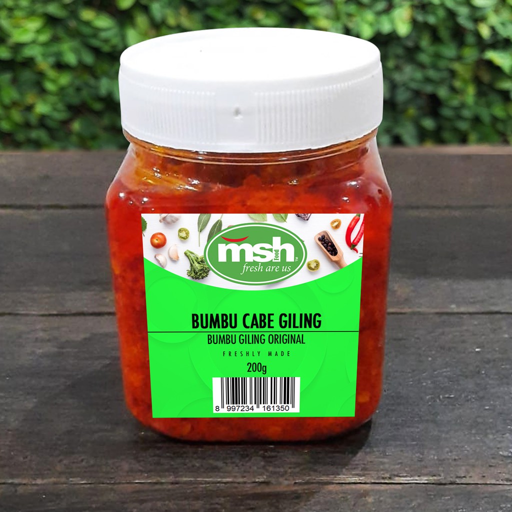 Jual MSH Bumbu Cabe Giling 200 g | Shopee Indonesia