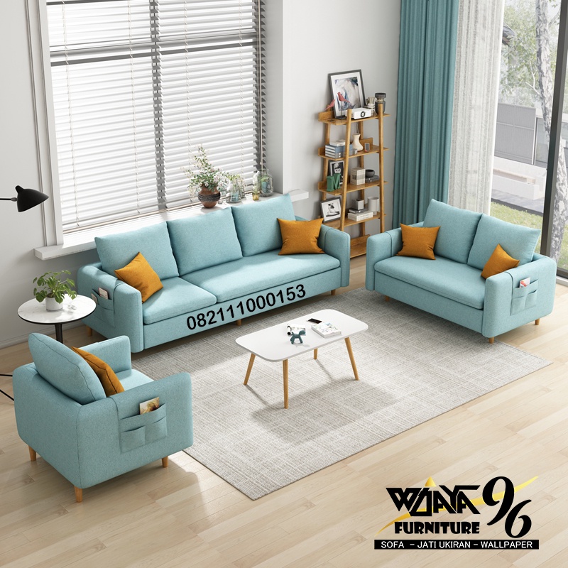 Jual SOFA RETRO RUANG TAMU MINIMALIS FORMASI 321 / TERMURAH / BEBAS ...
