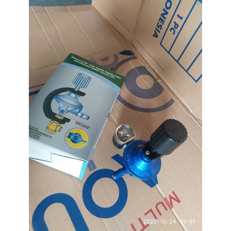 Jual regulator gas vom destec dua sistem pengamanan | Shopee Indonesia