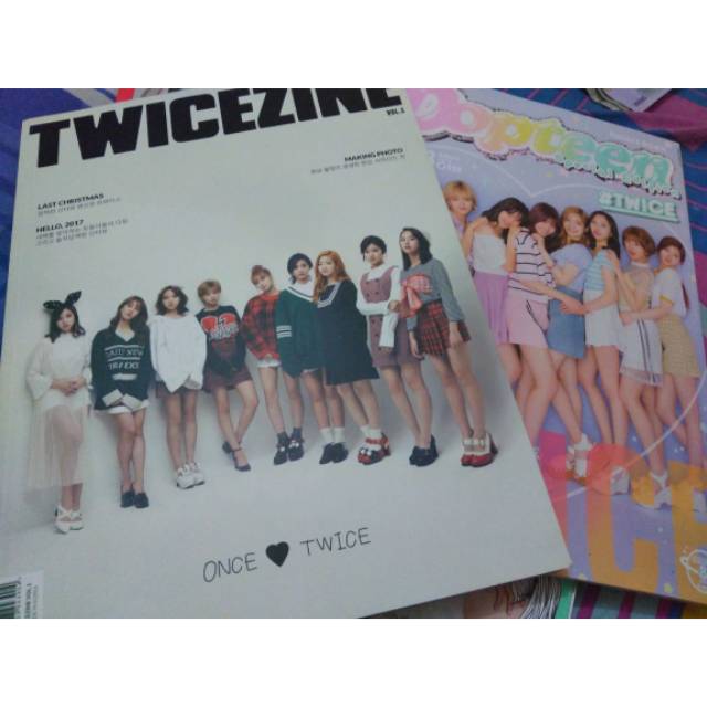 Jual Twice Magazine Collection (TWICEZINE, CeCi, Popteen, W Korea ...