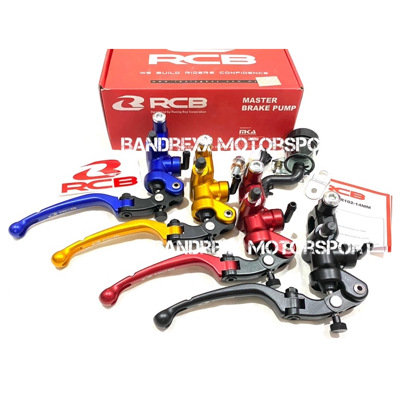Jual Master Rem Kanan RCB S1-14mm Original For Vario 150-Vario 125-Beat ...